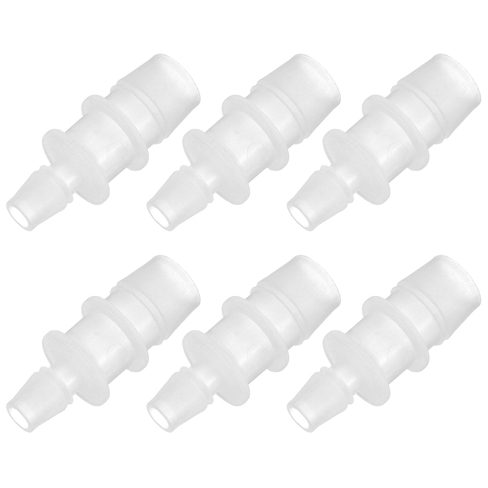 Uxcell 1/3" to 5/9" 6 Pcs Plastic Hose Barb Fittings, Reducer Tube ...