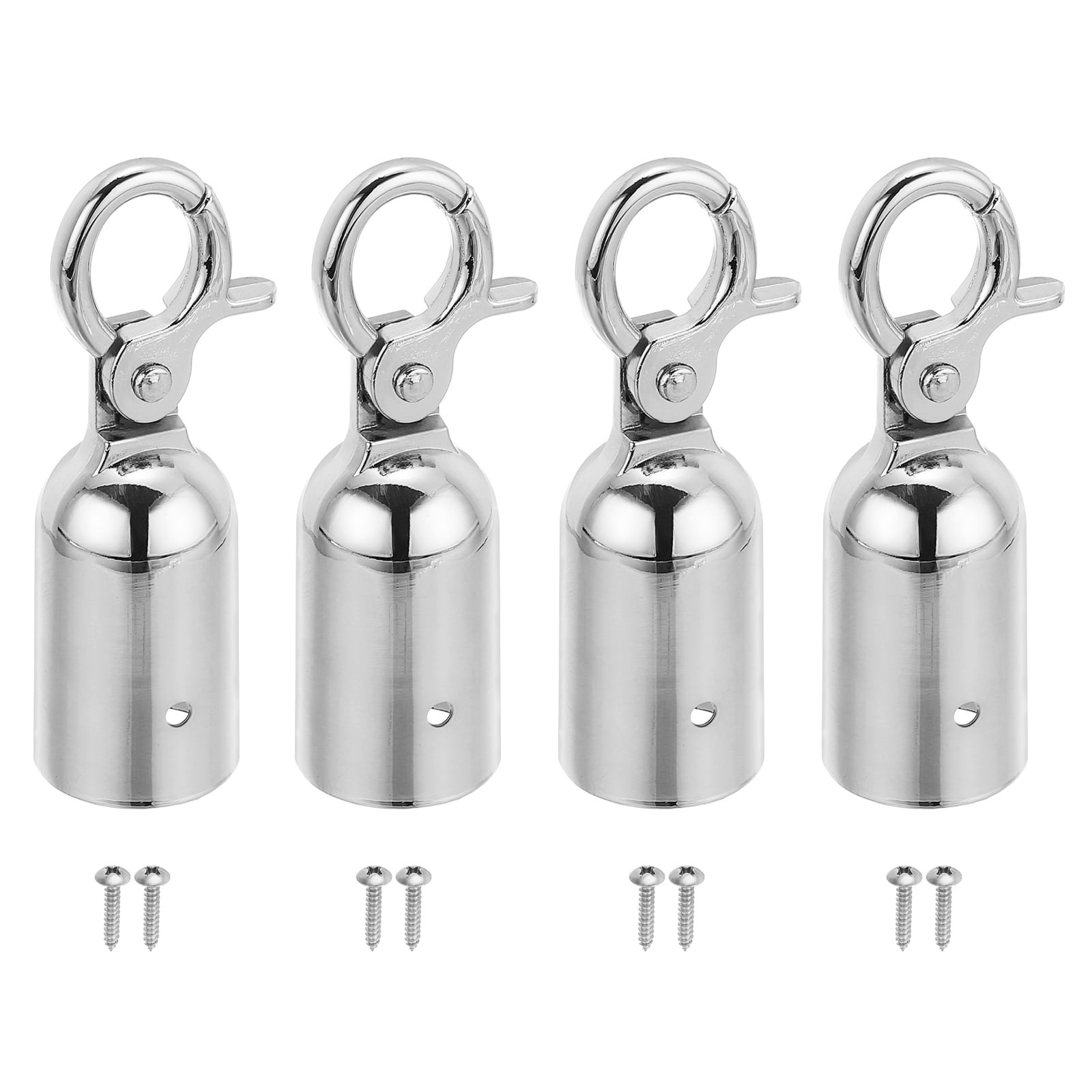 Uxcell 1.3"x3.9" Stanchion Rope End Stopper, 4 Pack Cord End Caps ...