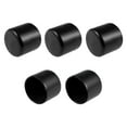 Uxcell 1.34'' Vinyl Round Caps Cover Screw Thread Protector Rubber ...