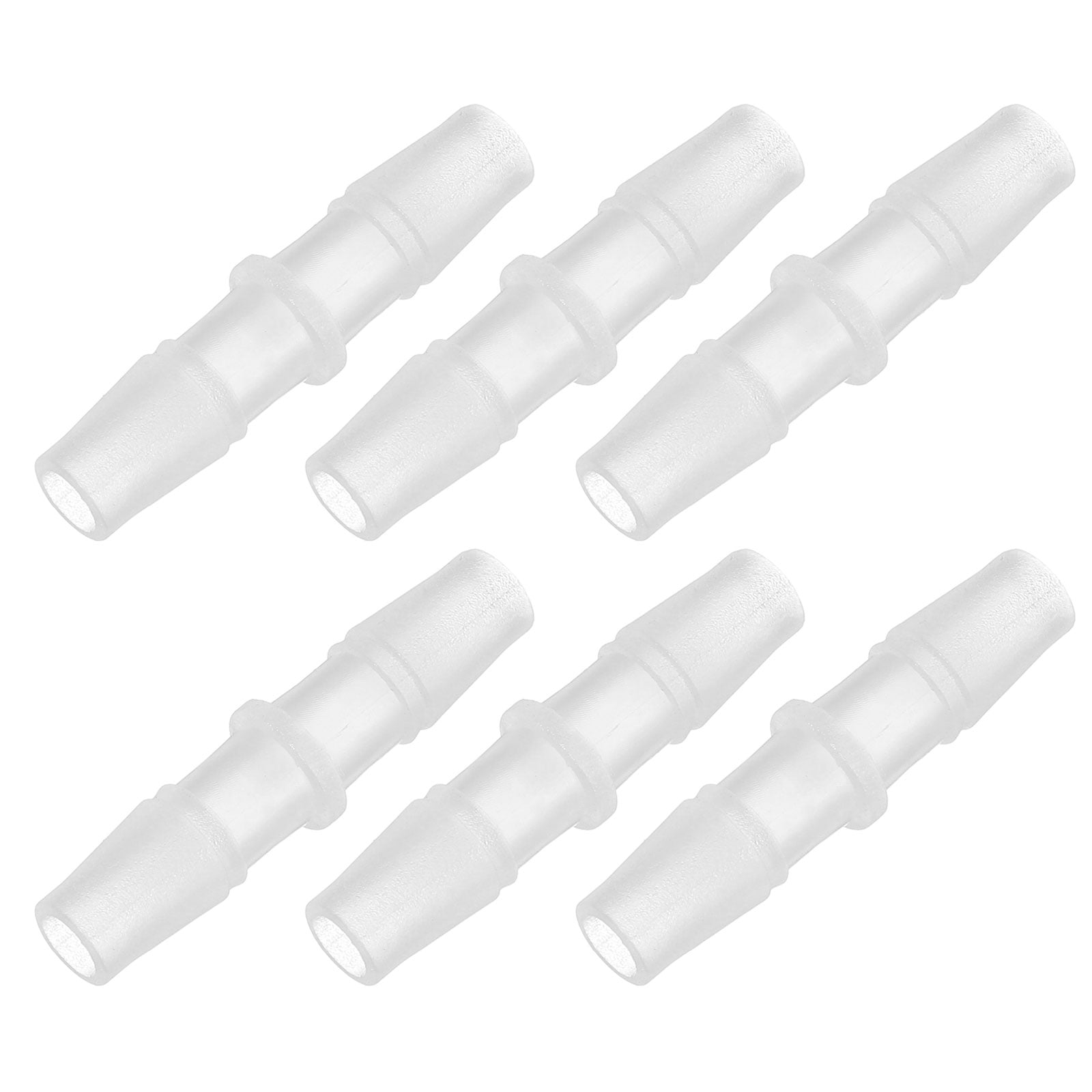 Uxcell 1/4" - 1/3" 6 Pcs Plastic Hose Barb Fittings, Reducer Tube ...