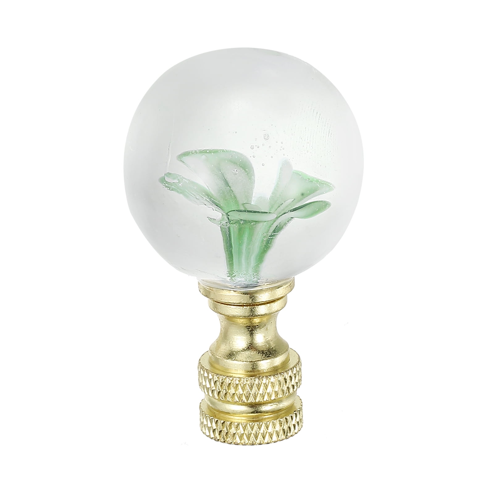 Uxcell 1/4-27 Lamp Finial Cap for Lampshade Harp Top, 2Pcs Cap Nut ...