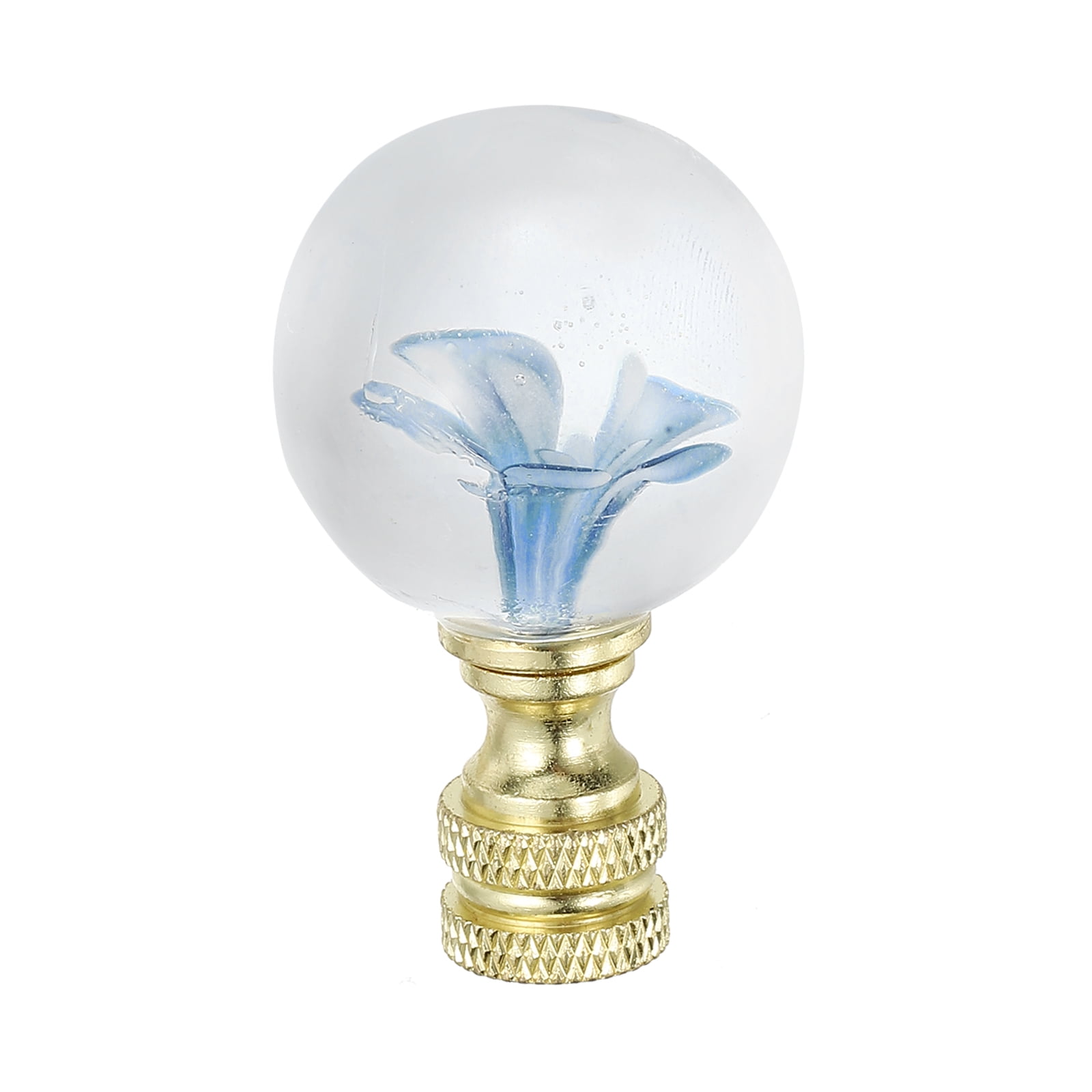 Uxcell 1/4-27 Lamp Finial Cap for Lampshade Harp Top, Cap Nut Screw Cap ...