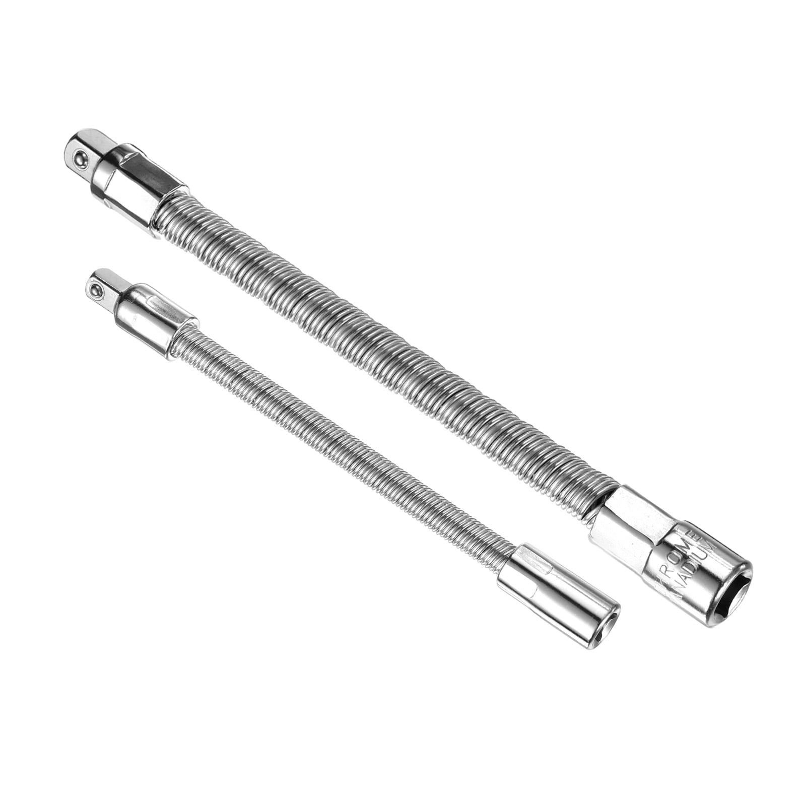 Uxcell 1/4" 3/8" Drive Socket Extension Bar Set Flexible Extension-Bar ...