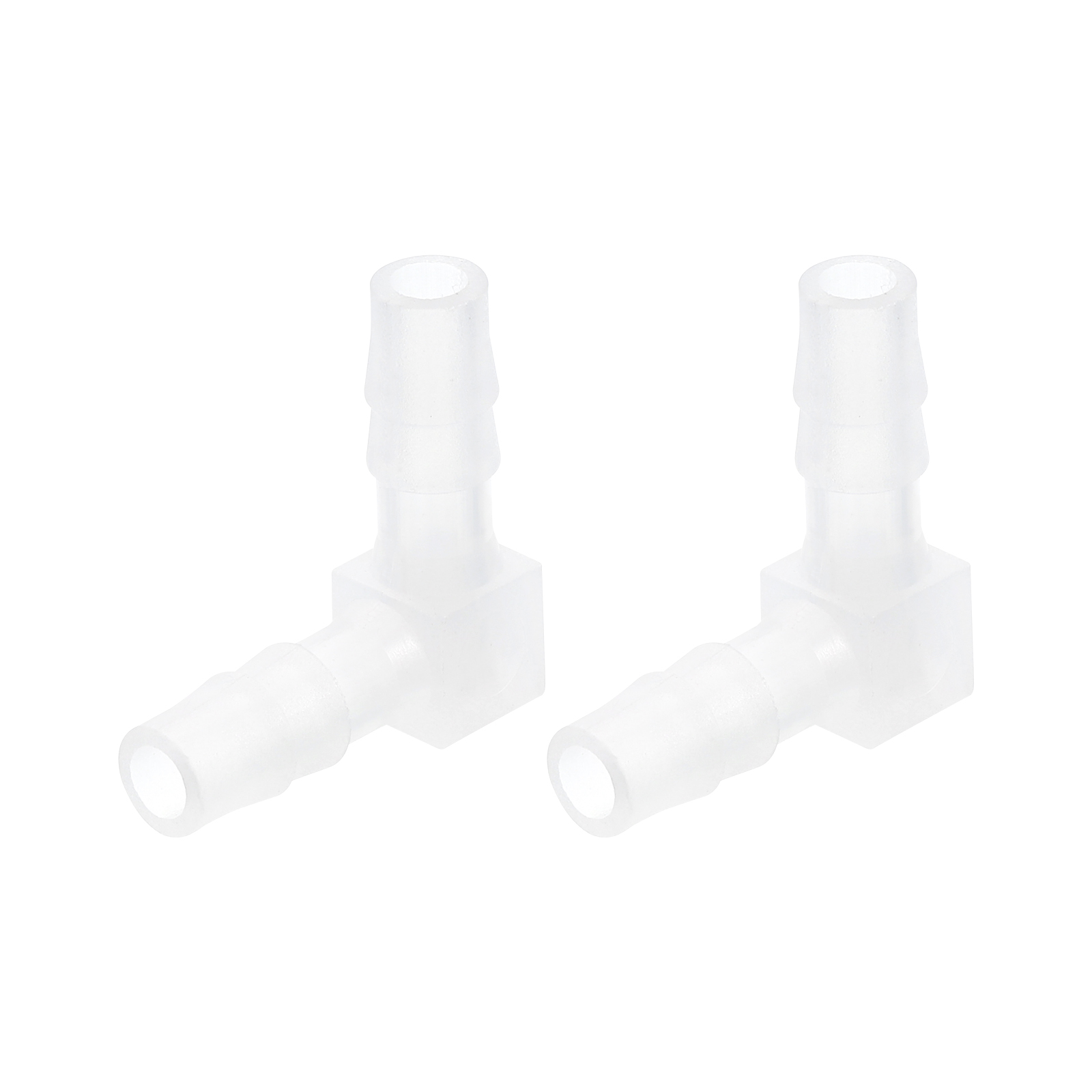 Uxcell 1/4" 90 Degree Elbow Hose Barb, 2Pack Aquarium Air Valve ...