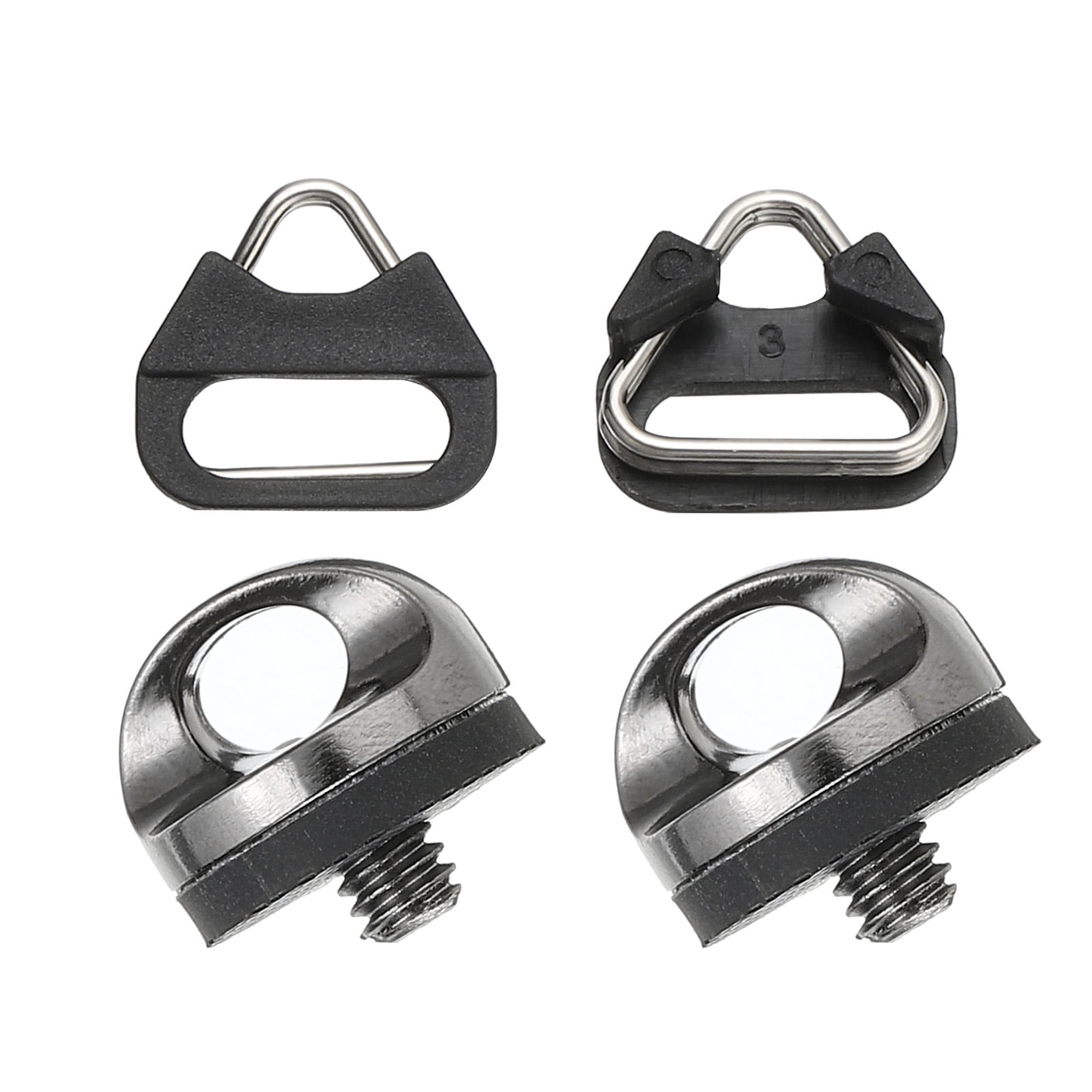 Uxcell 1/4" Camera Neck Strap Screw Holder and Camera Strap Lug Ring, 2 Set Quick Install Camera ...