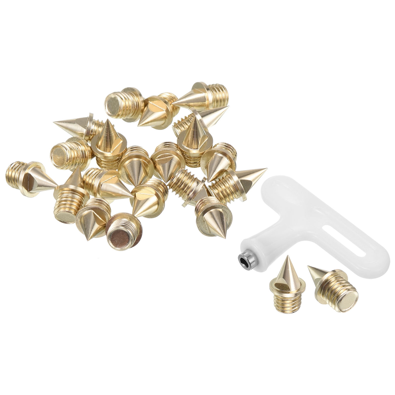 Uxcell 1/4" Carbon Steel Track Spikes Sports Shoes Spikes Replacement ...