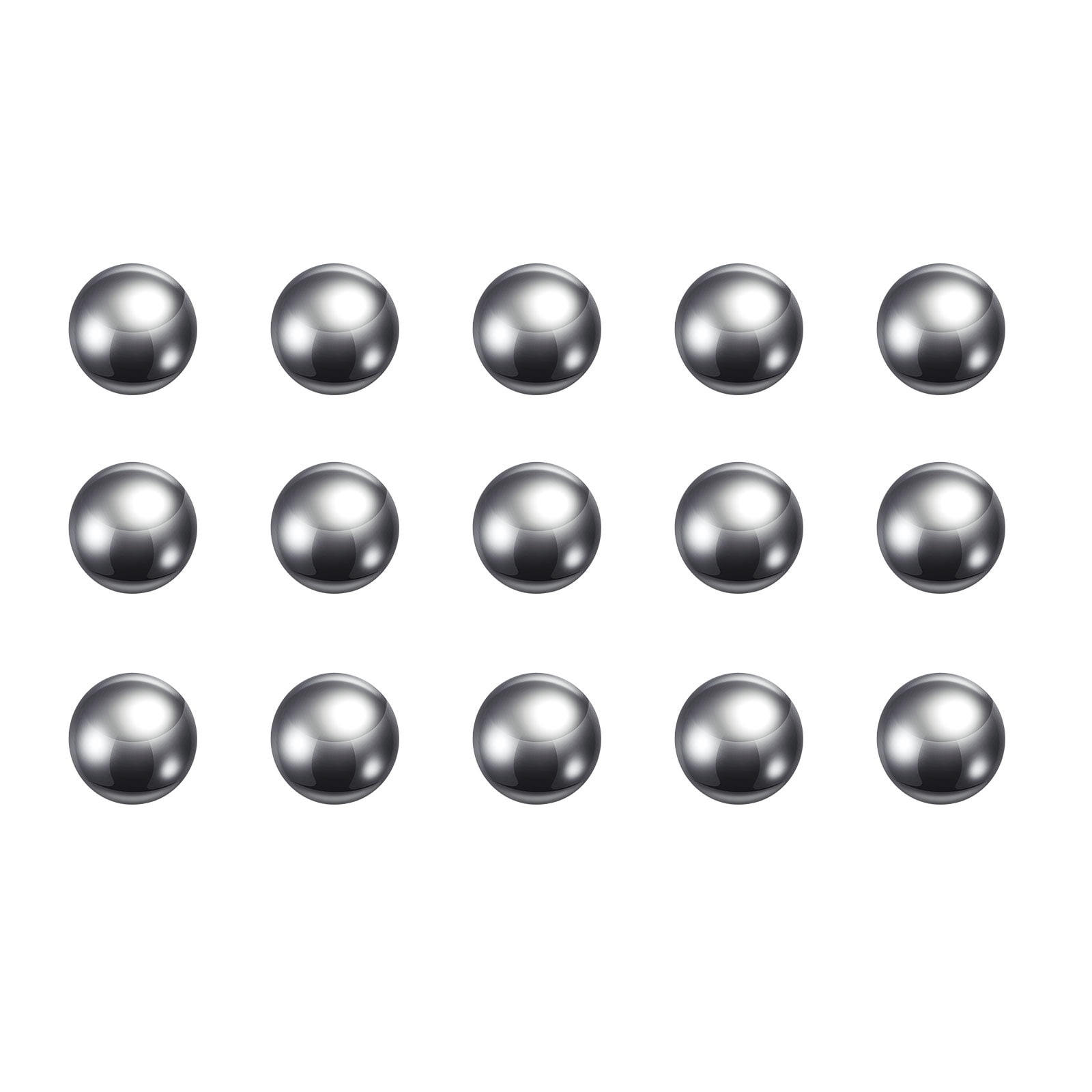 Uxcell 1/4" Diameter Precision Balls 304 Stainless Steel Ball for ...