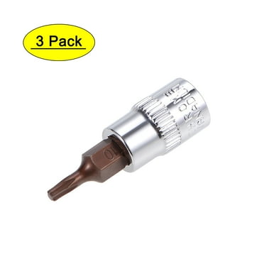 Uxcell 1/2" Drive x T60 12" Length S2 Steel Bits, Cr-Mo Sockets, Torx Bit Socket - Walmart.com