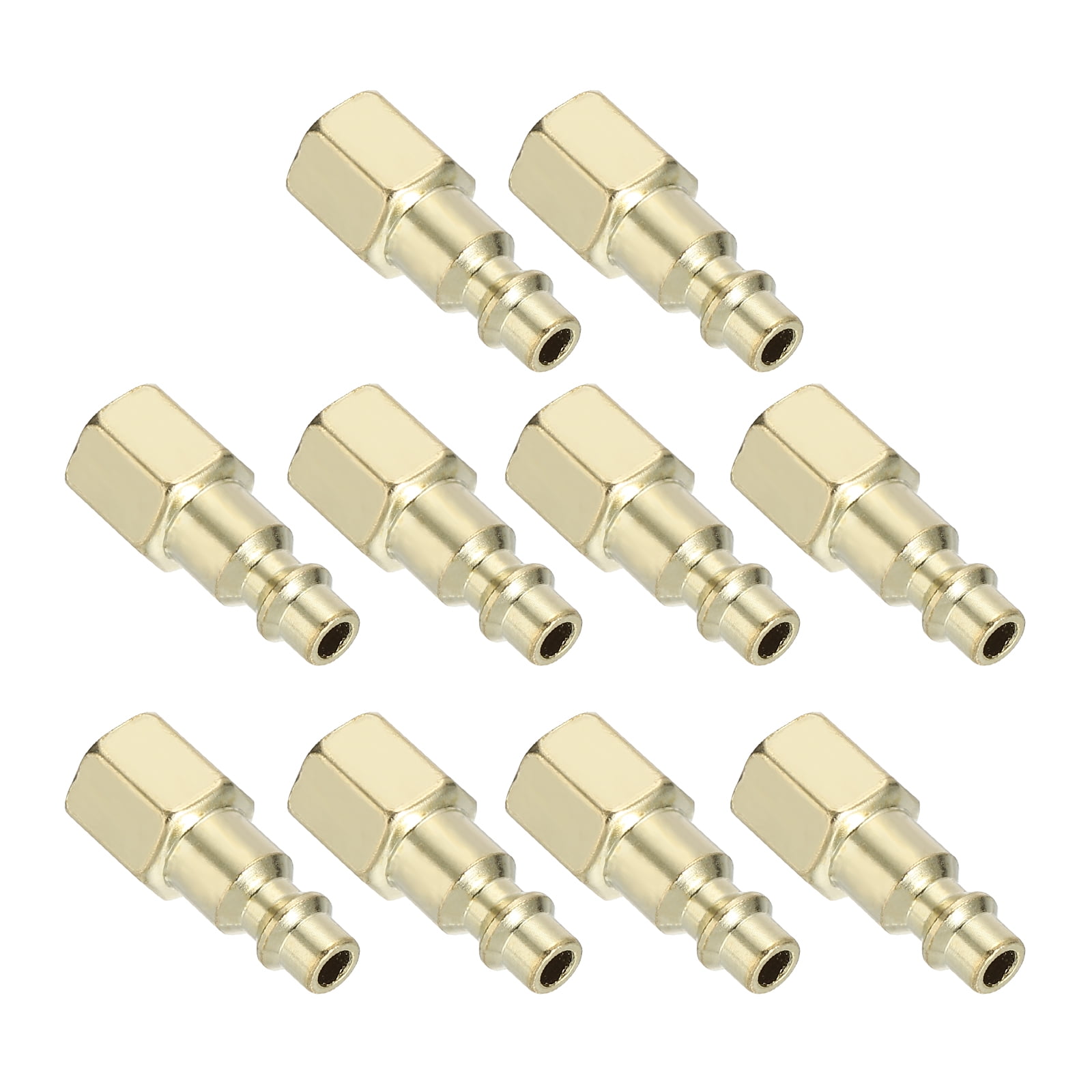 Uxcell 1/4" Female Industrial Air Plug, Compressor Connect Fittings for ...