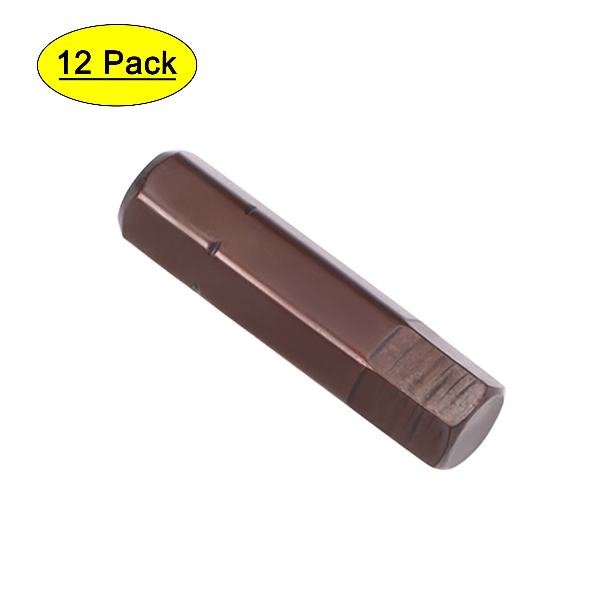 Uxcell 1/4" Hex Shank 1" Length H6 S2 Steel Hex Screwdriver Bit 12 Pack ...