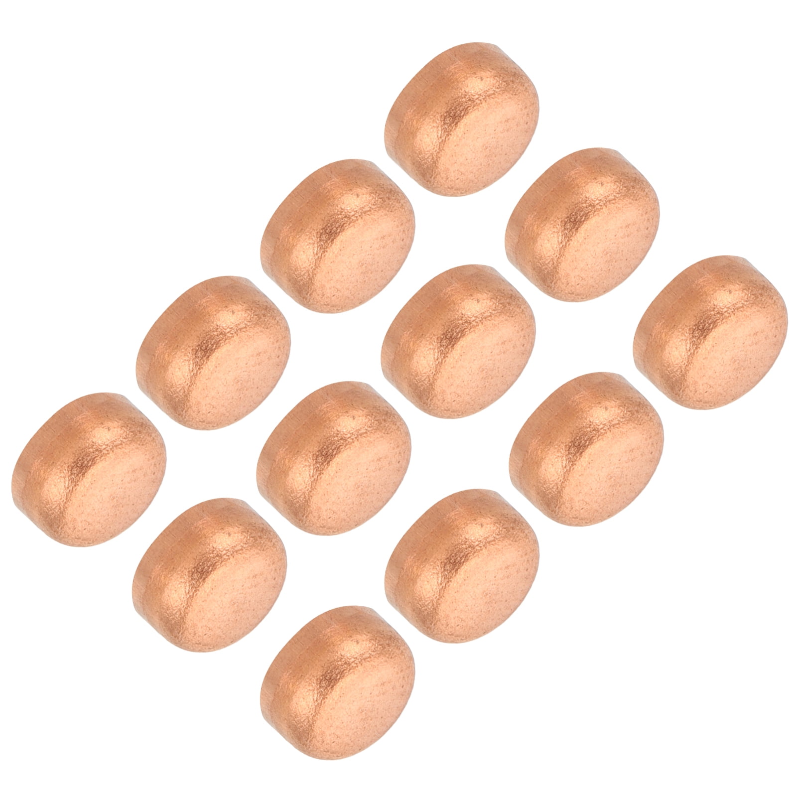 Uxcell Copper Pipe End Cap 12Pcs Copper Fitting Cap Sweat Plug ...