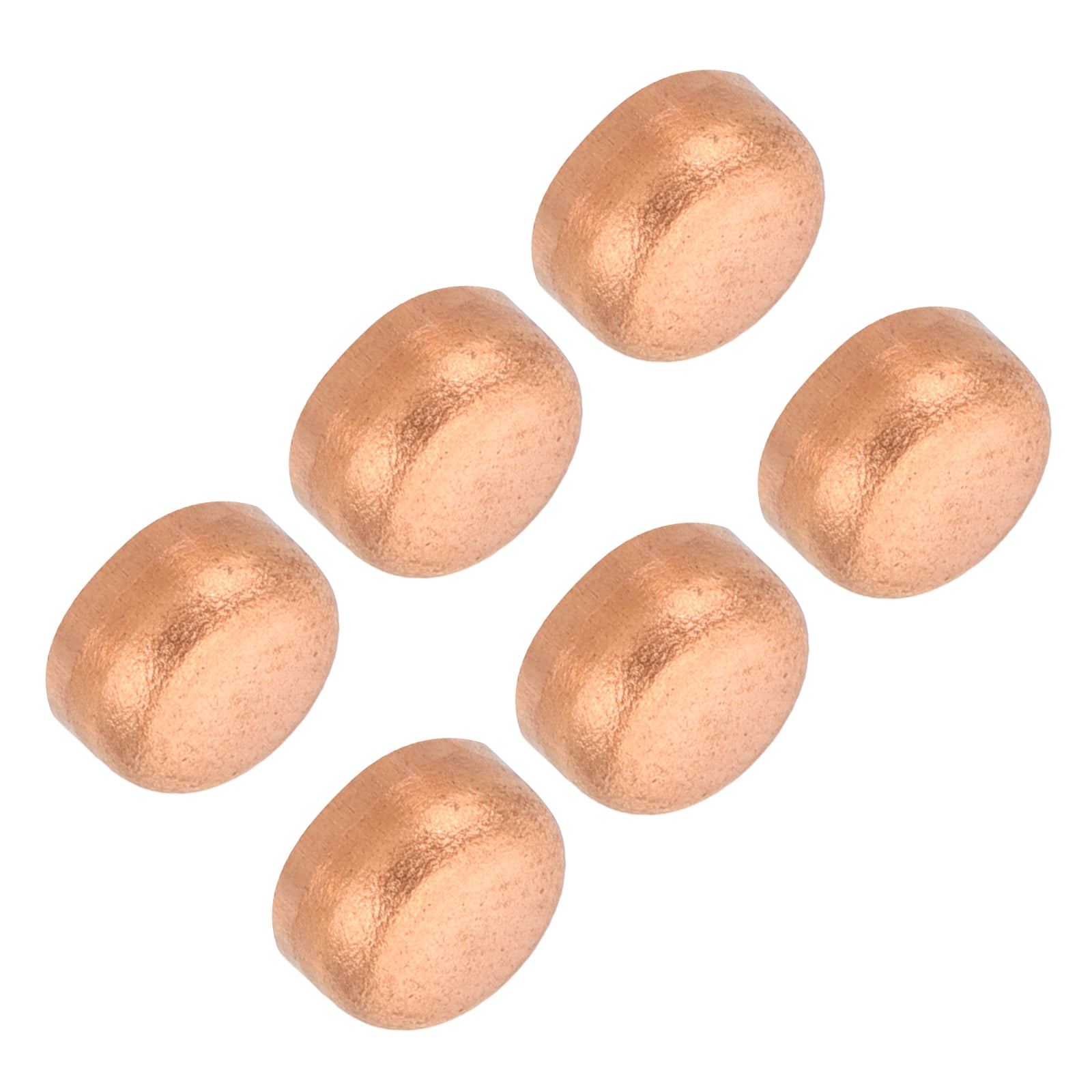 Uxcell Copper Pipe End Cap Copper Fitting Cap Sweat Plug Connection 1/4 ...