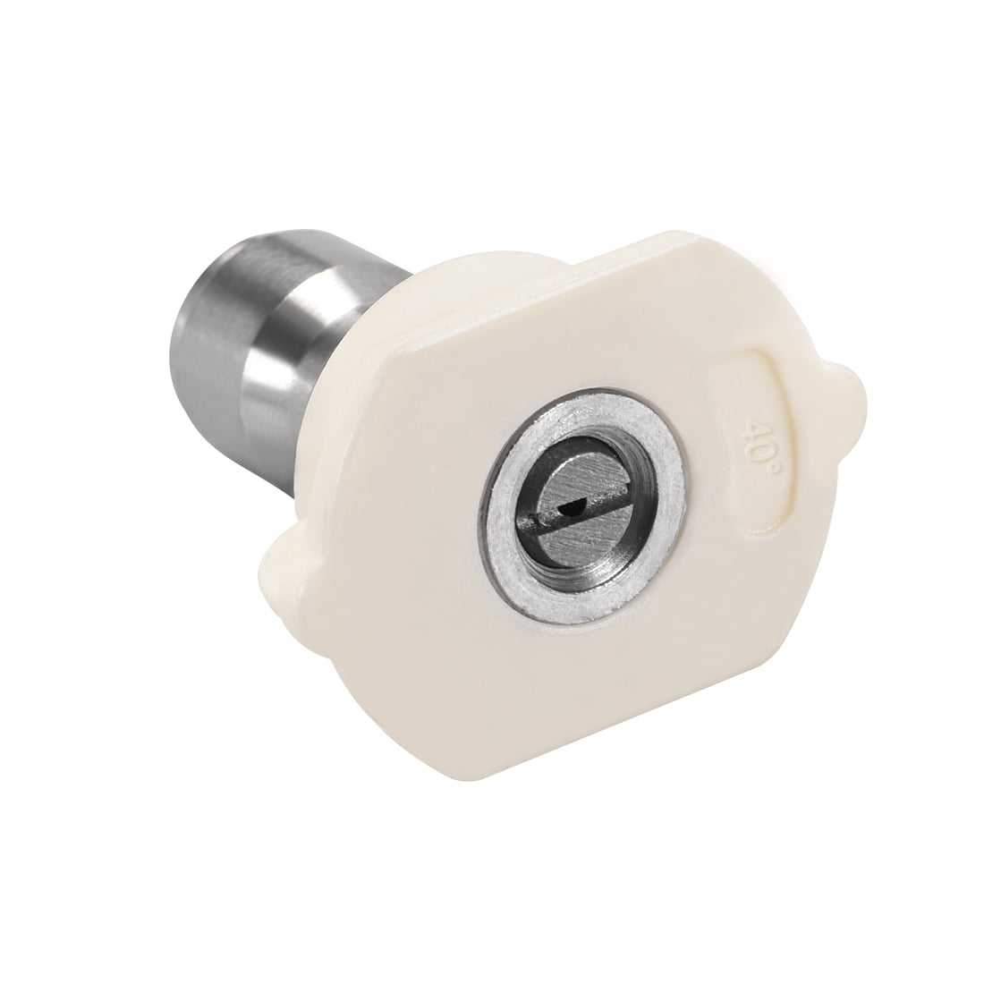 Uxcell 1/4 Inch Stainless Steel Flat Fan 40 Degree 1.2mm Orifice ...