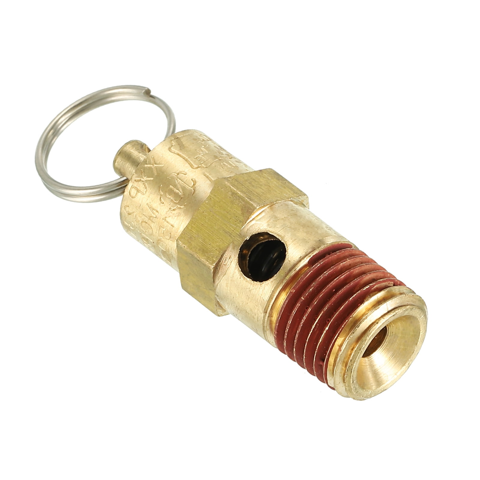 Uxcell 1/4" Male NPT Safety Valve, Pressure Release Valve for Air ...
