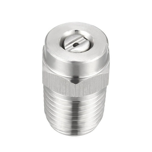 Uxcell 1/4 NPT Thread 15 Degree 1.2mm Orifice Diameter Spray Tip Nozzle ...
