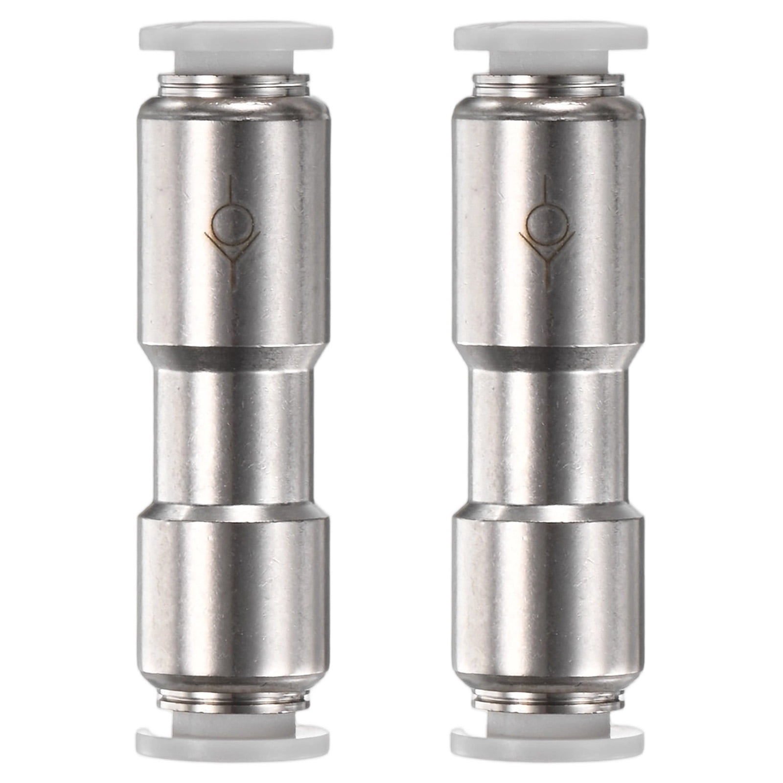 Uxcell 1/4" OD Check Valve, Nickel Plated Brass Push to Connect Fitting ...