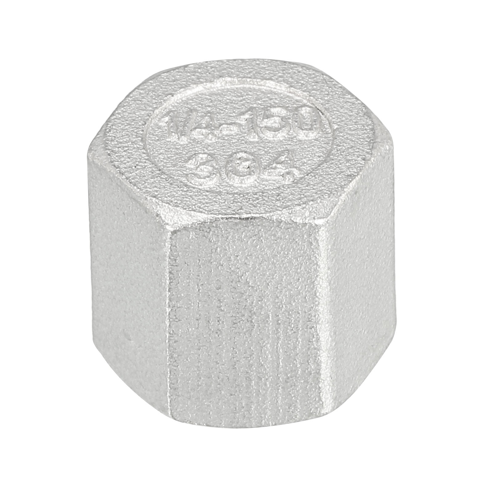 Uxcell 1/4" Pipe Fitting Cap, 304 Stainless Steel Forged Pipe Cap for ...