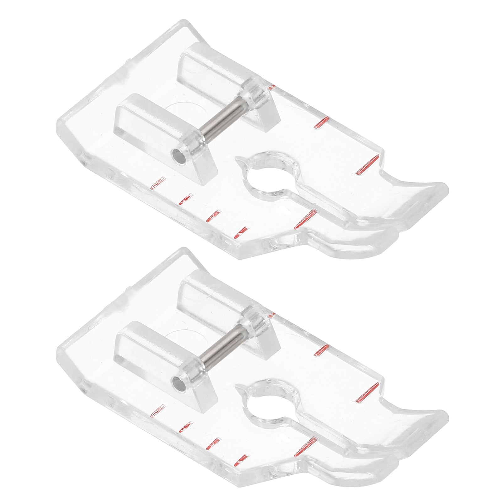 Uxcell 1/4 Quilting Foot Sewing Machine Foot PP Plastic Presser Foot ...