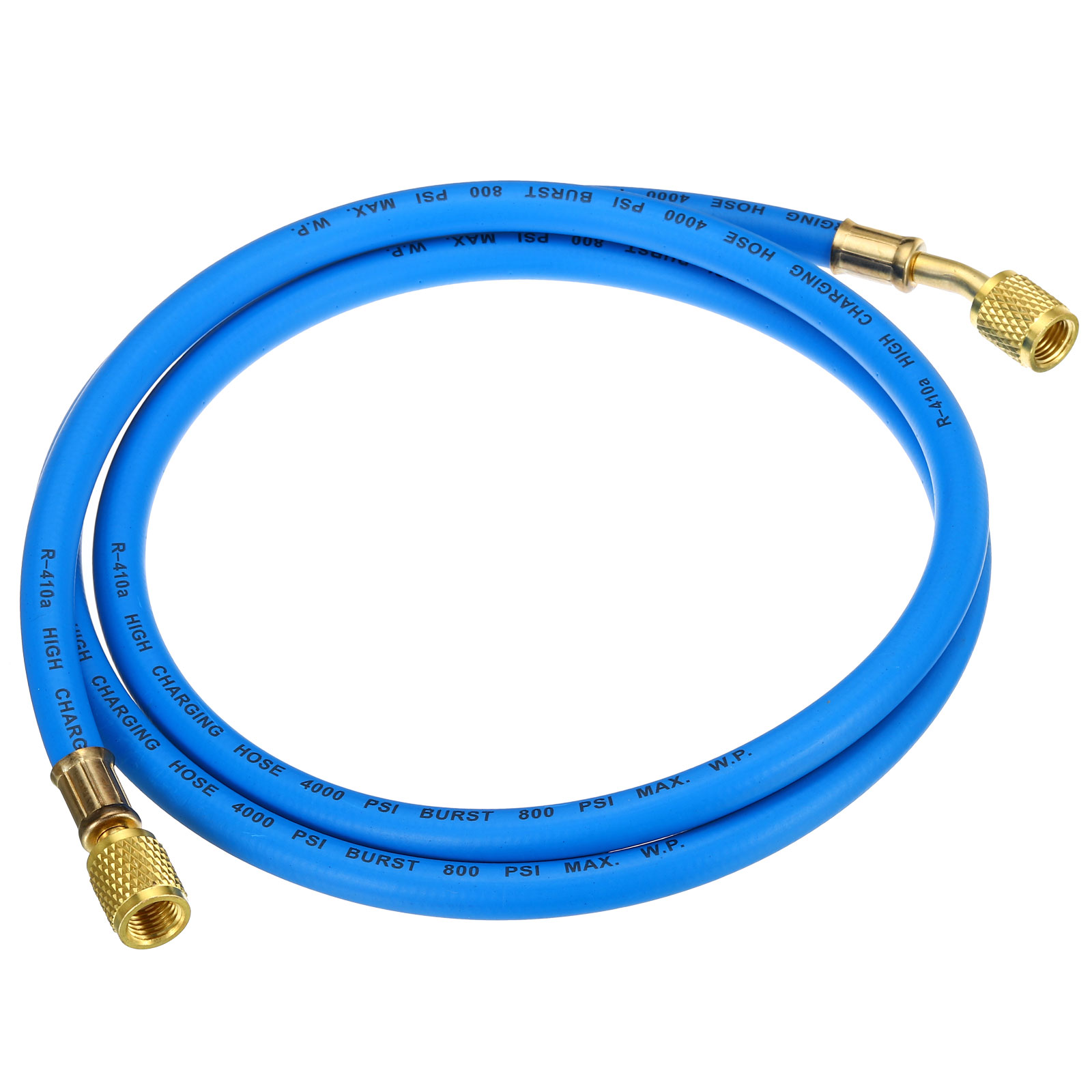 Uxcell 1/4 SAE Refrigerant Charging Hose 4.9ft 800PSI HVAC Hose for Air ...
