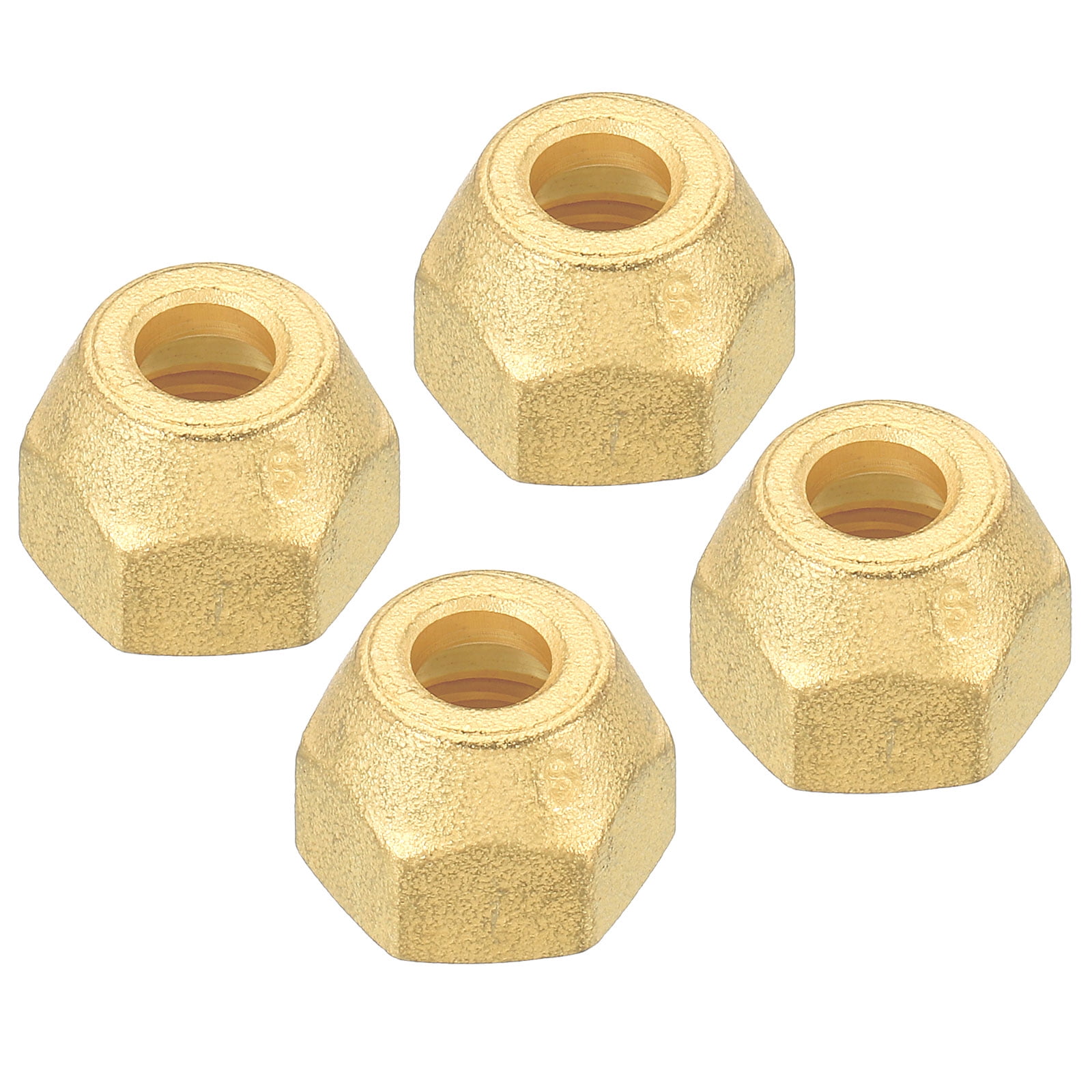 Pipe Plugs PATIKIL Male 3/8 Brass Seal Plug, 2 Pack SAE Flare Tube ...