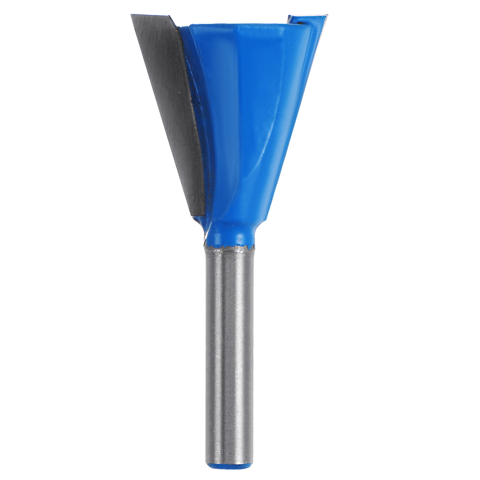 Uxcell 1/4" Shank 1" Dia Tungsten Carbide Dovetail Joint Bit Dovetail ...