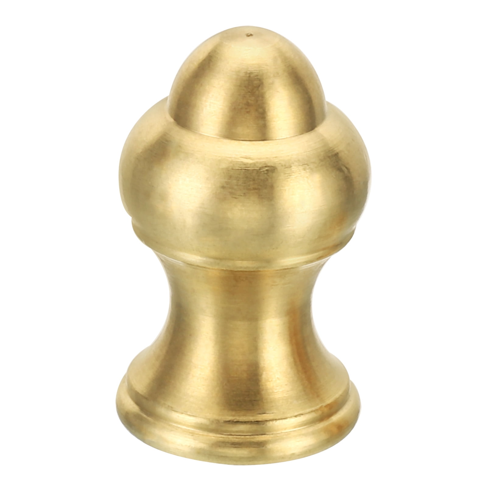Uxcell 1.4" Tall Brass Lamp Finials Cap Knob 1 Set Lamp Screw Holder ...