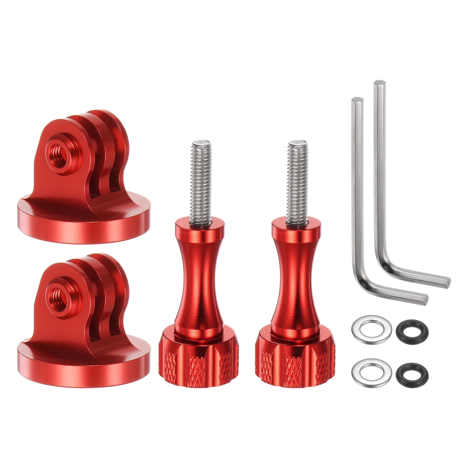 Uxcell 1/4" Thread Action Camera Tripod Adapter Aluminum Tripod Mount ...