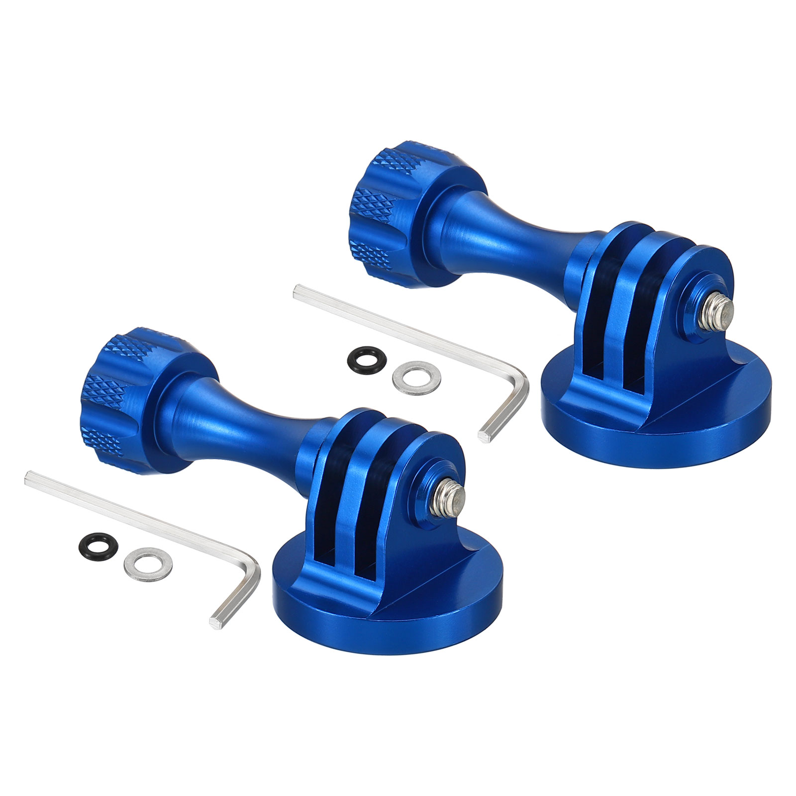 Uxcell 1/4" Thread Action Camera Tripod Adapter Aluminum Tripod Mount ...