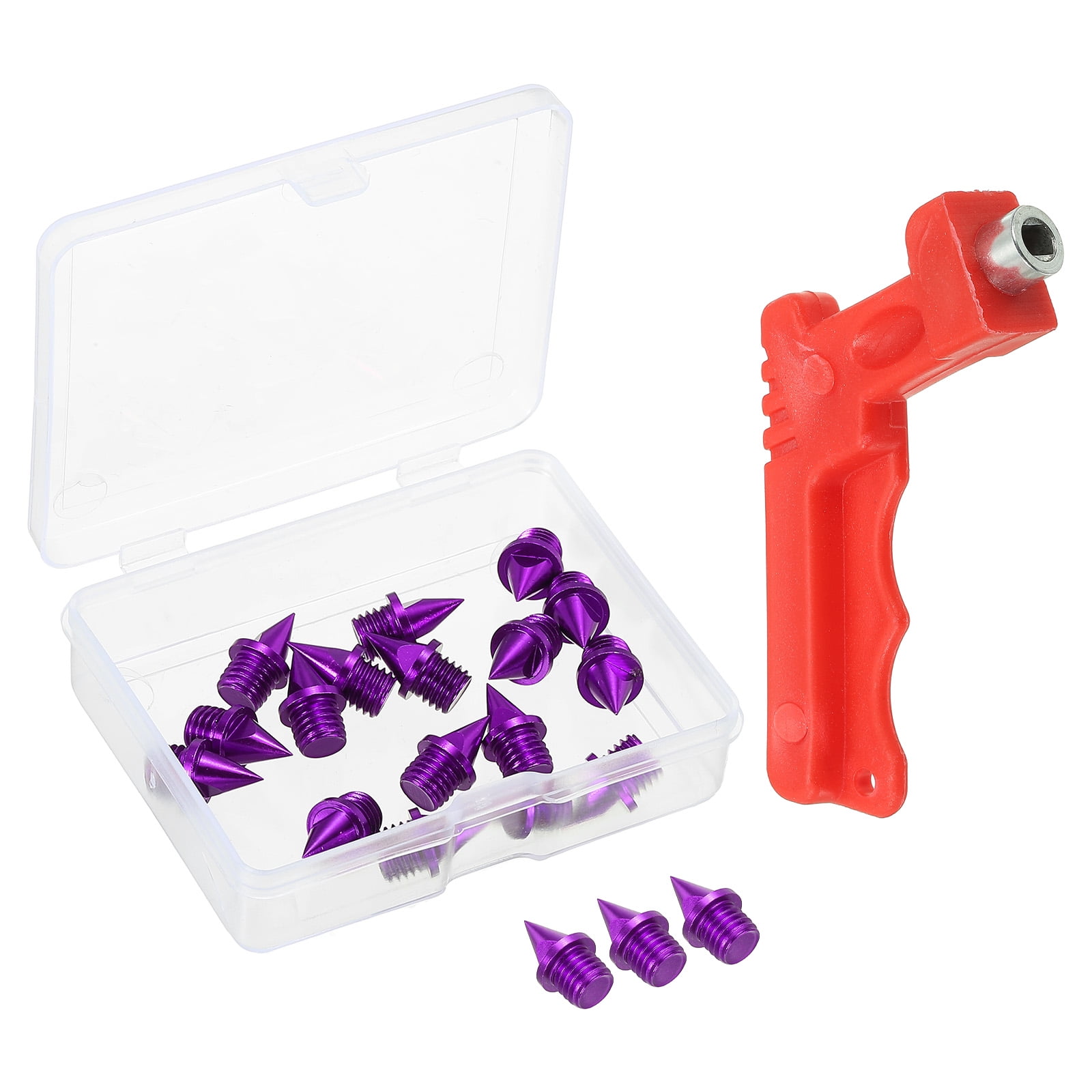 Uxcell 1/4" Track Shoes Spikes Cross Country Replacement Spikes with ...