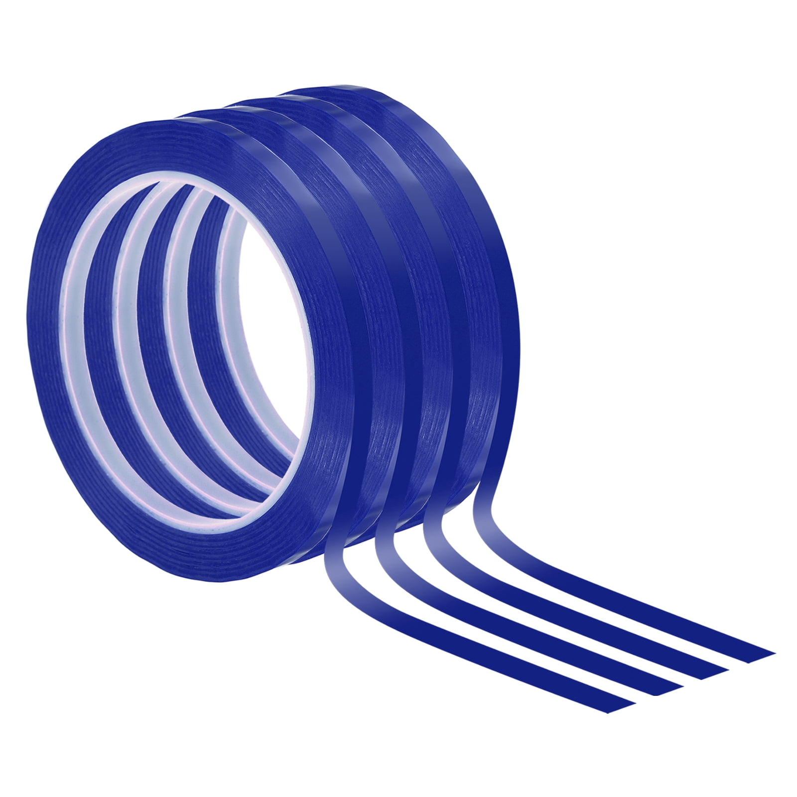 Uxcell 1/4" Whiteboard Tape Thin Dry Erase Tape, Blue, 4 Pack - Walmart.com