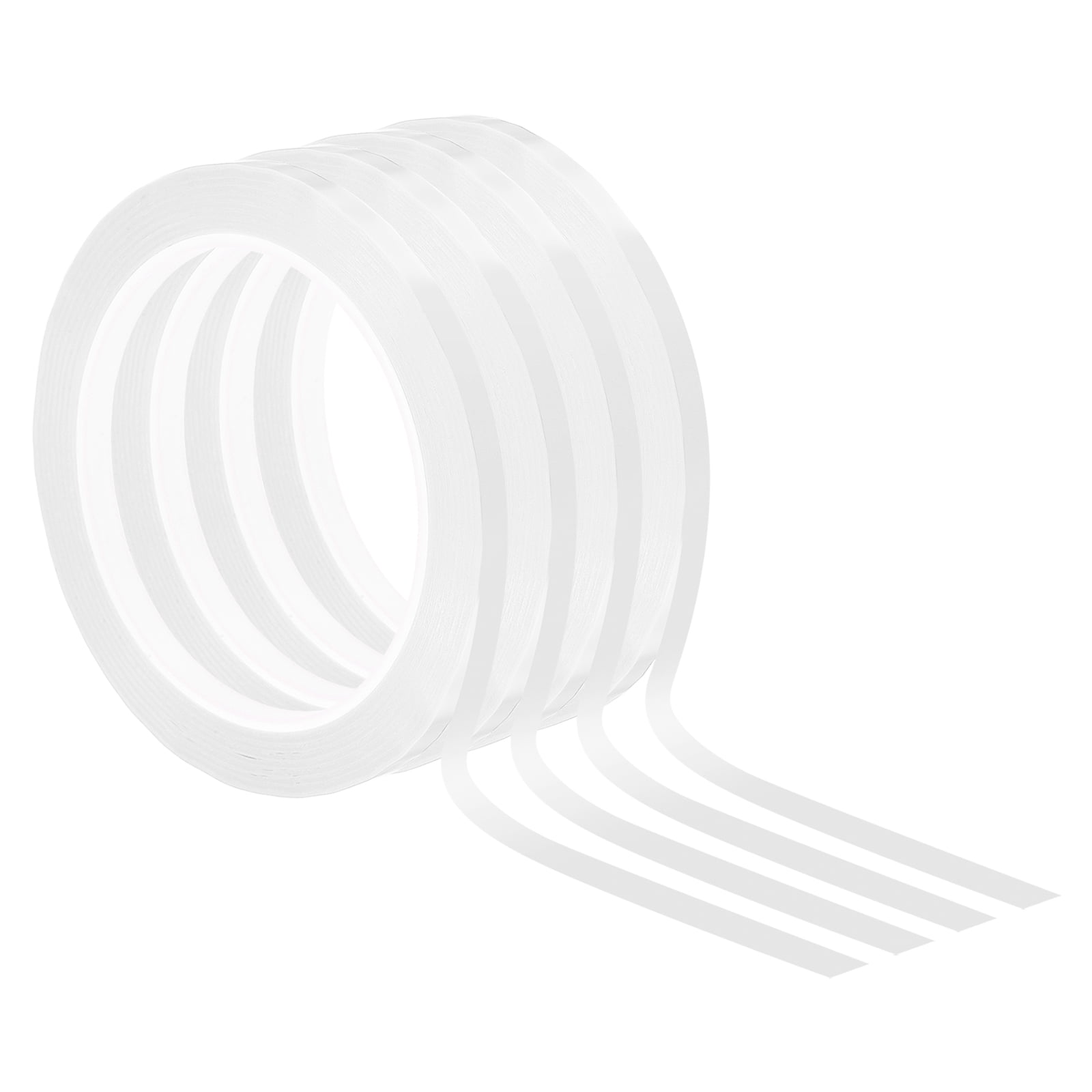 Uxcell 1/4" Whiteboard Tape Thin Dry Erase Tape, White, 4 Pack ...