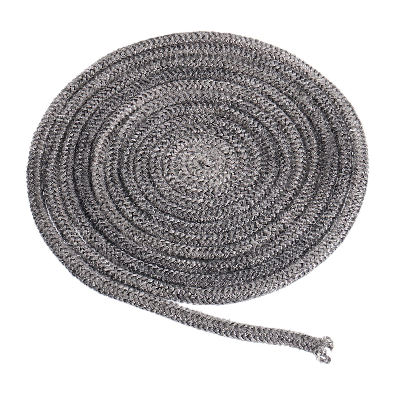 Uxcell 1/4"x 118" Wood Stove Gasket, Graphite Fiberglass Round Type ...