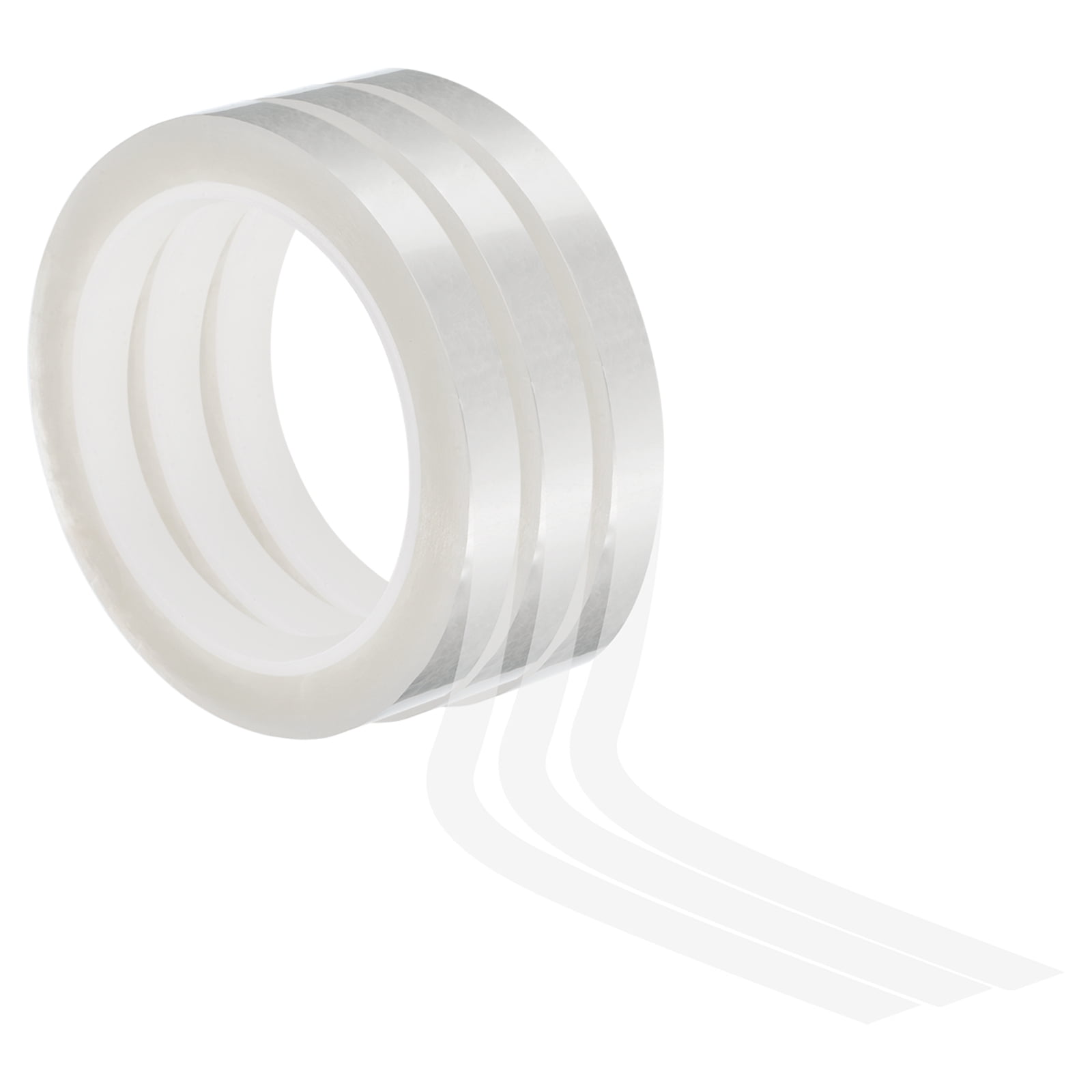 Uxcell 1/4" x 72 Yards Whiteboard Tape, 3 Pack Thin Dry Erase Tape ...