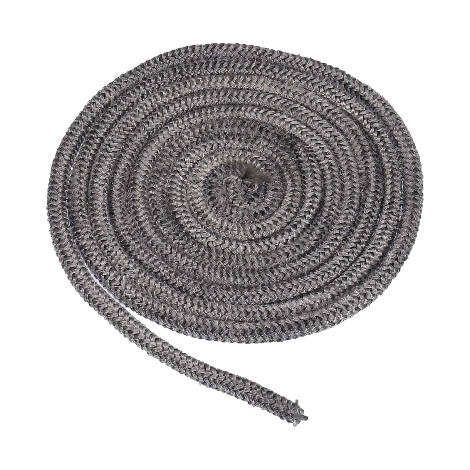 Uxcell 1/4"x 86" Wood Stove Gasket, Graphite Fiberglass Round Type High ...