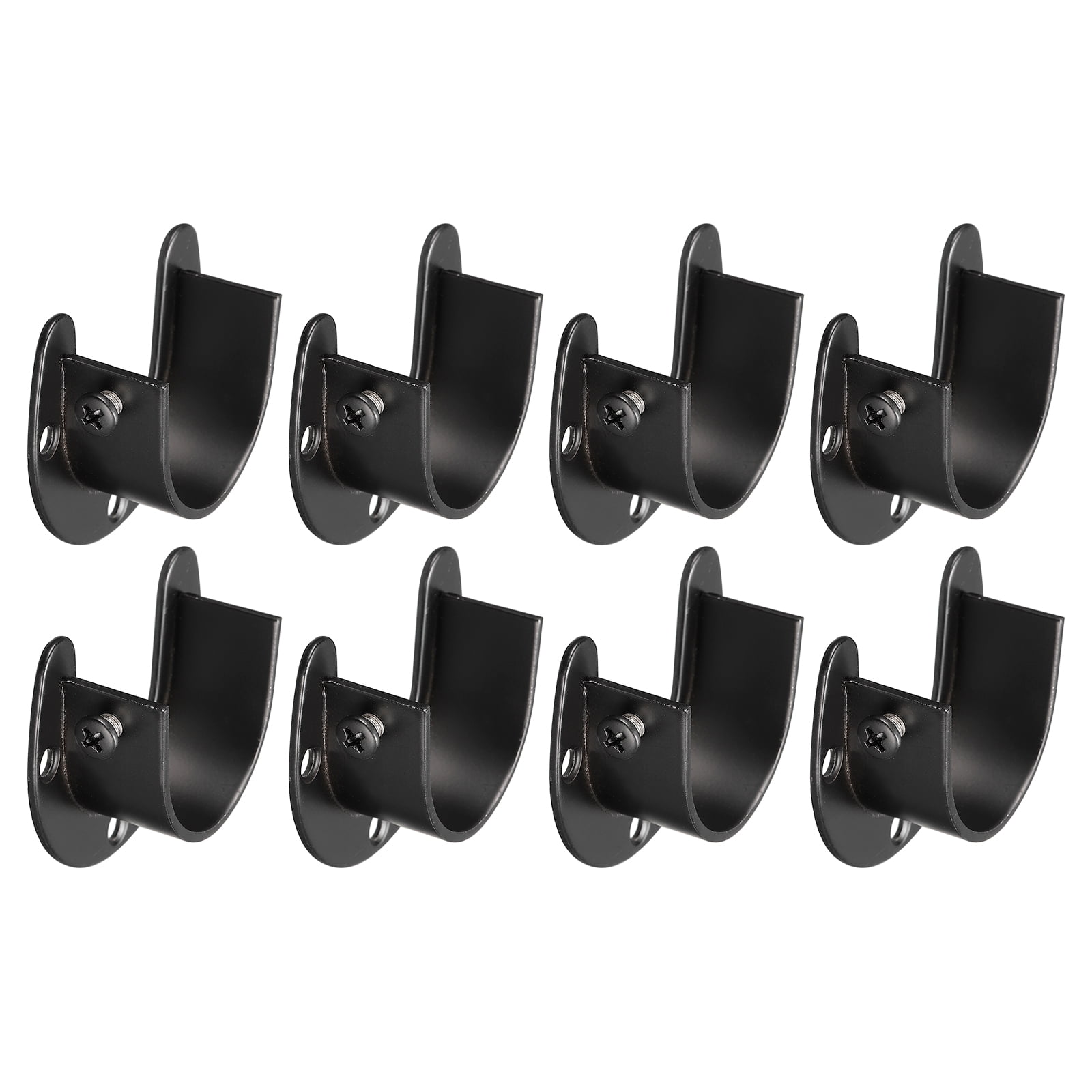 Uxcell 1.45'' Dia Stainless Steel Rod Socket Flange Rod Holder Bracket ...