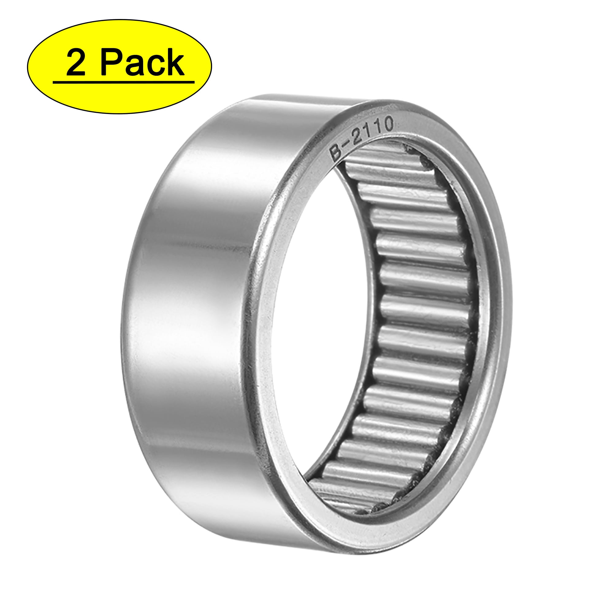 Uxcell 1-5/16x1-5/8x5/8" Needle Roller Bearings Full Complement Drawn ...