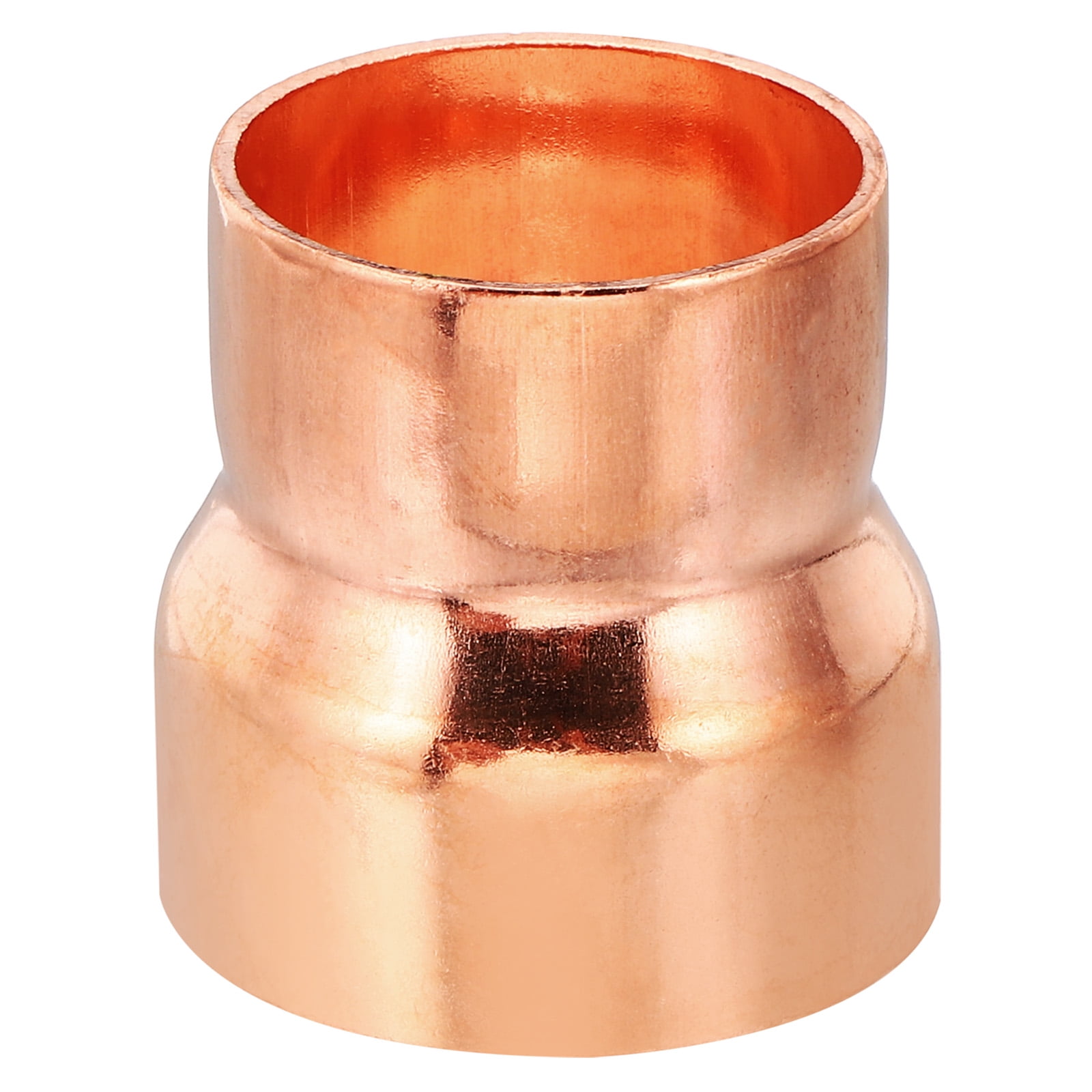 Uxcell 1 5/8" to 1 3/8" ID Copper Reducer, Copper Reducing Coupling ...