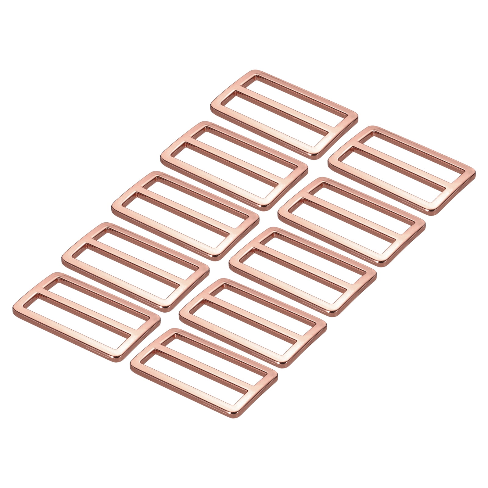 Uxcell 1.5 Inch Tri-Glide Slide Buttons, 10 Pack Buckle Webbing Strap ...