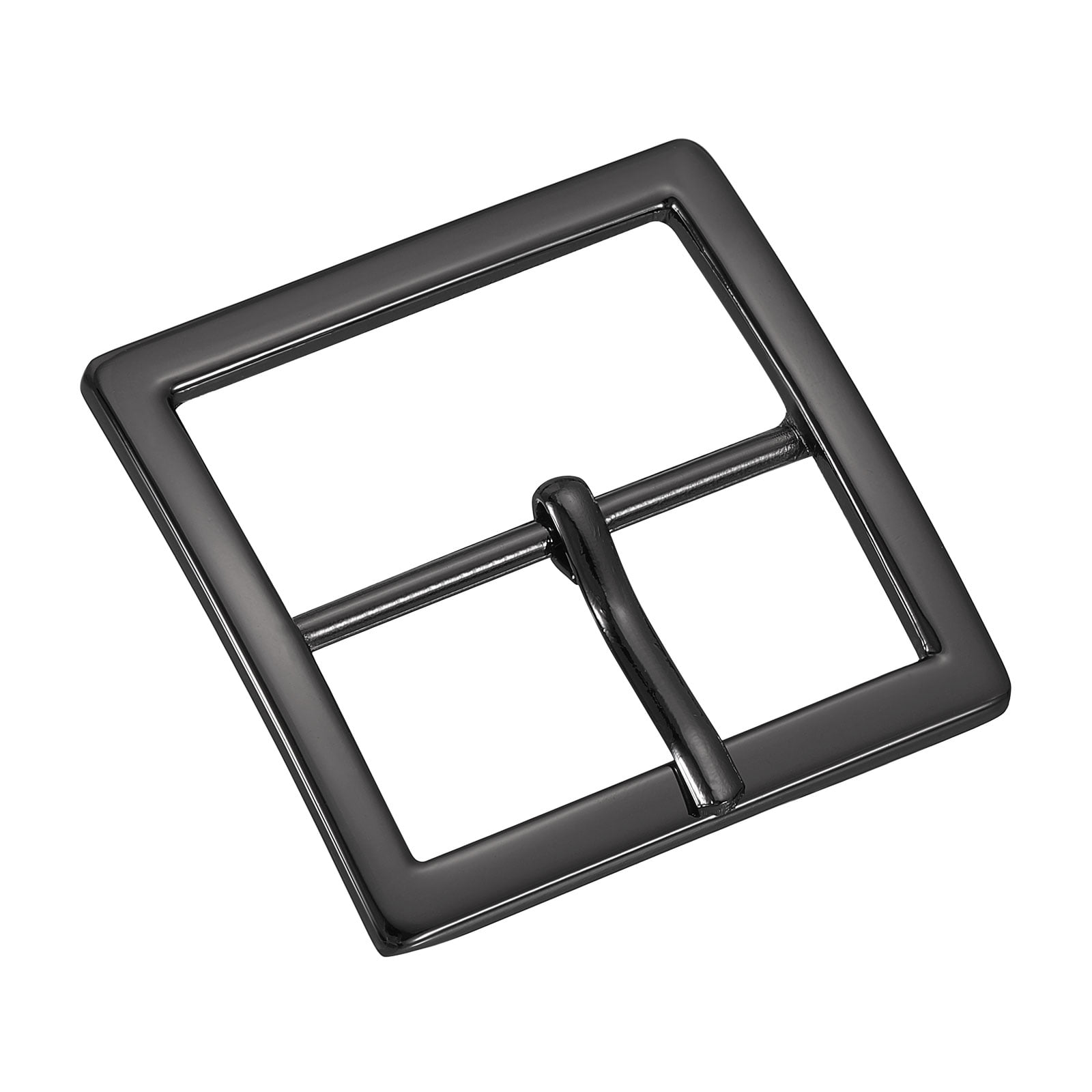 Uxcell 1.5" Single Prong Belt Buckle Oval Center Bar Buckles for Belt ...