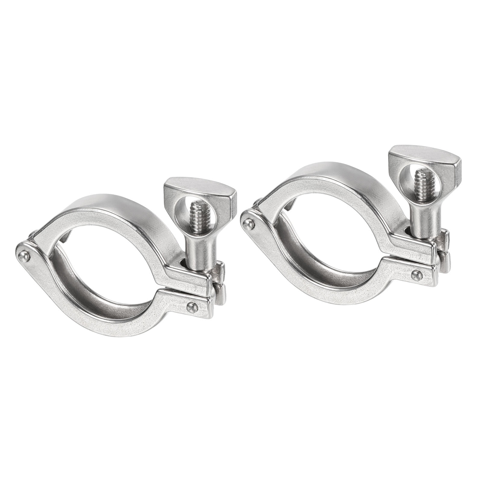 Uxcell 1.5" Vacuum Clamp, 2 Pack 201Stainless Steel Durable Single Pin ...