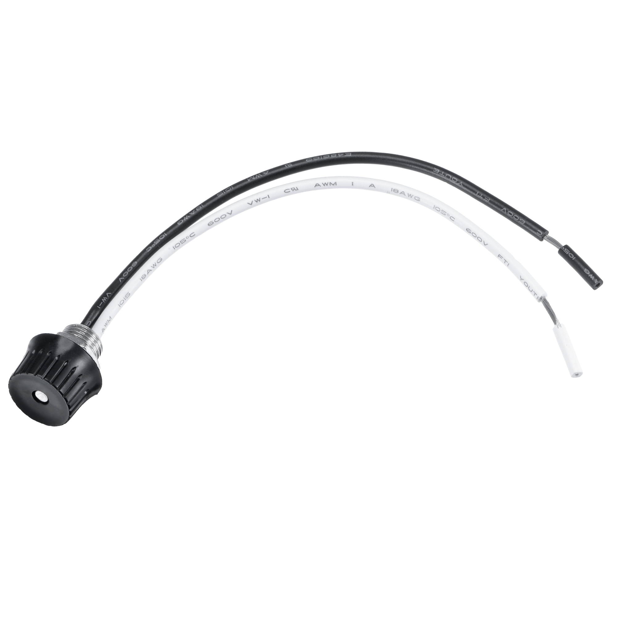 Uxcell 1.5A 250V 3A 125V Rotary Style On/Off Canopy Switch Black ...