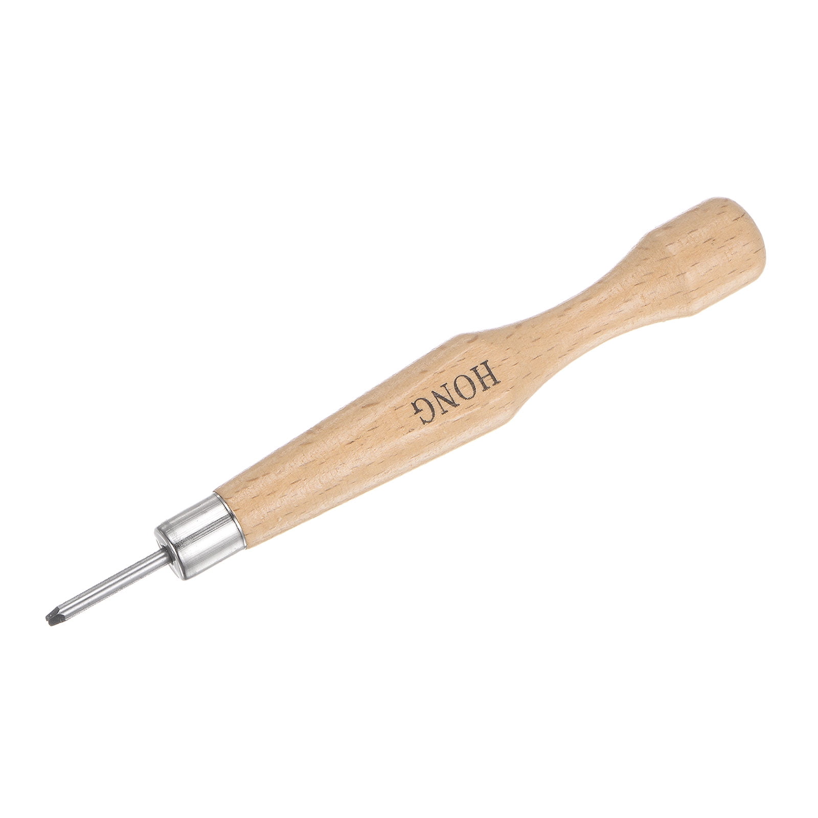 Uxcell 1.5mm 50# Carbon Steel Small Wood Handle Craft Carving Knife ...