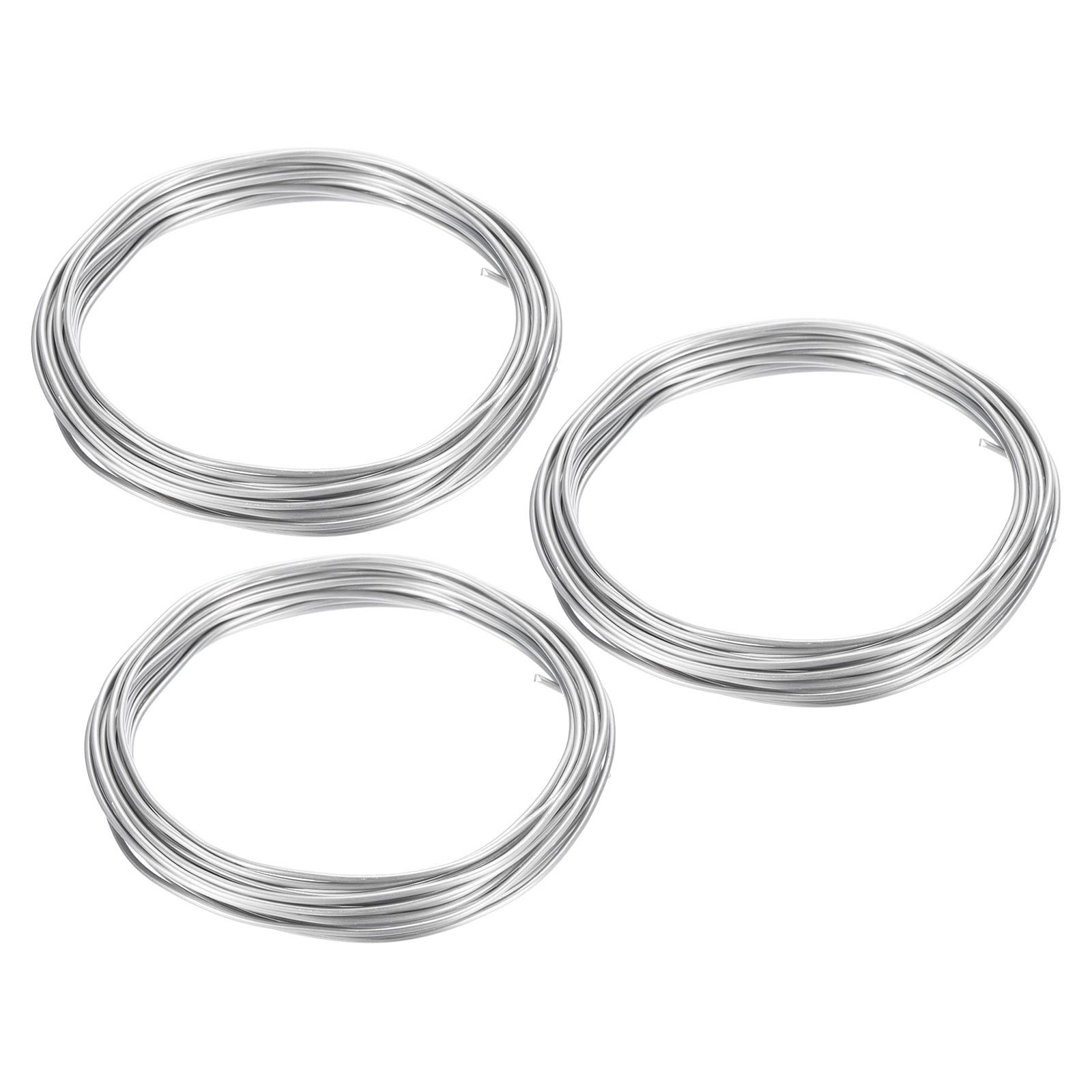 Uxcell 1.5mm Bonsai Training Wire Floral Wire Stems Anodized Aluminum ...