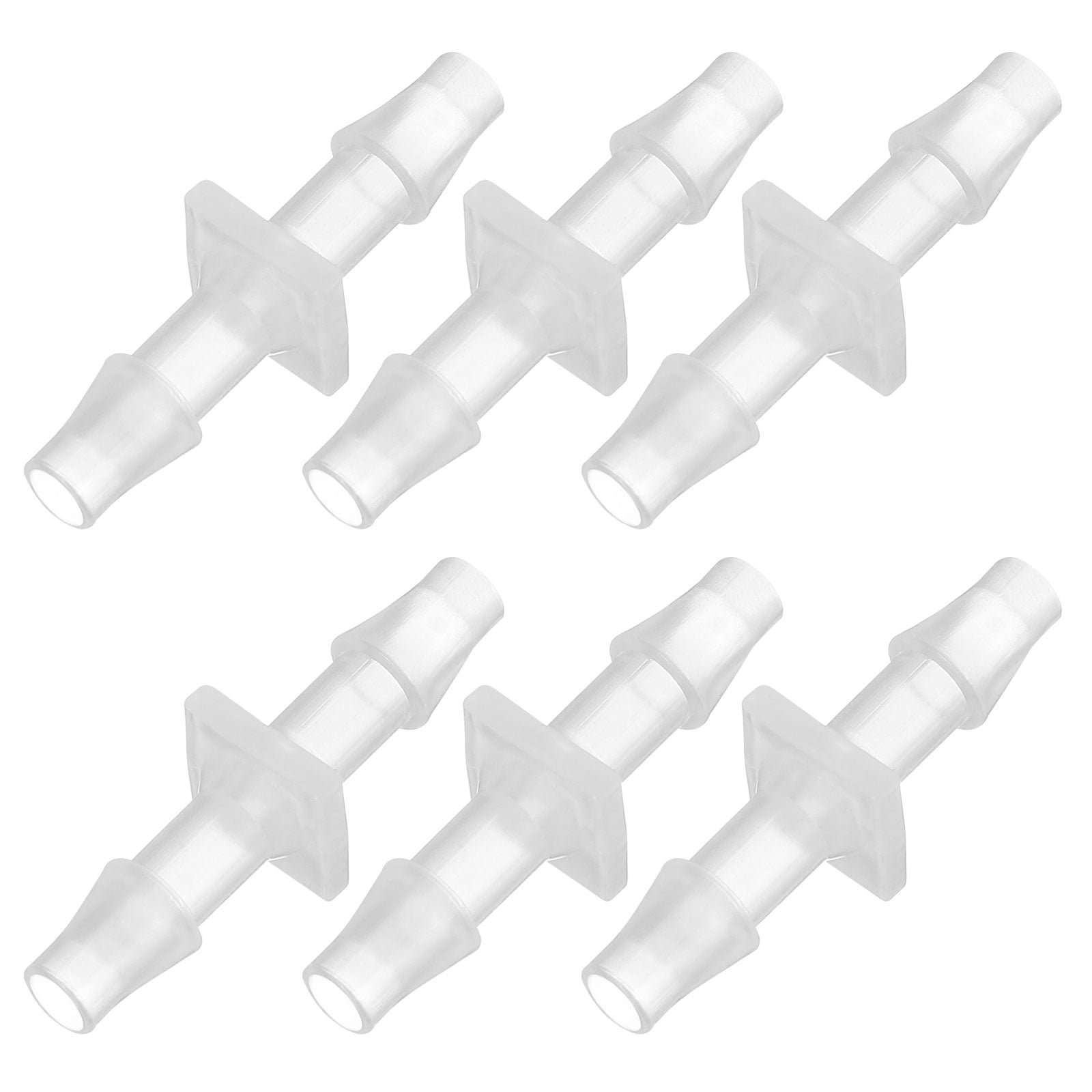 Uxcell 1/6" - 1/4" 6 Pcs Plastic Hose Barb Fittings, Reducer Tube ...