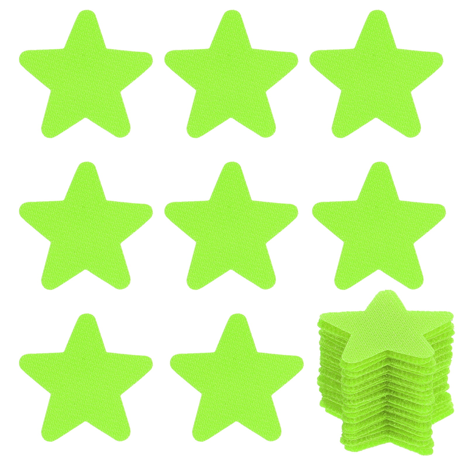 Uxcell 1.6 Inch Carpet Spot Markers 35Pcs Star Floor Dots Markers ...