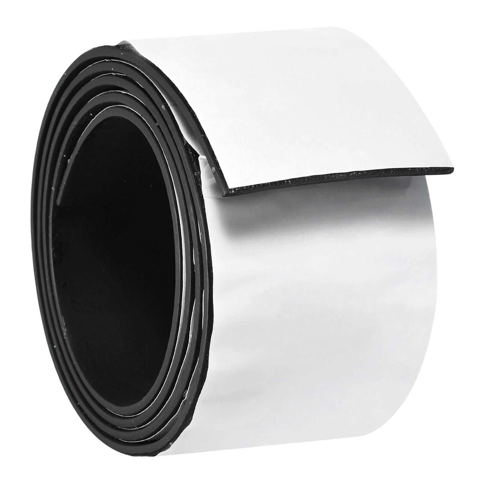 Uxcell 1.6"W x 5/64"T x 3'L Adhesive Rubber Strips Solid Neoprene ...