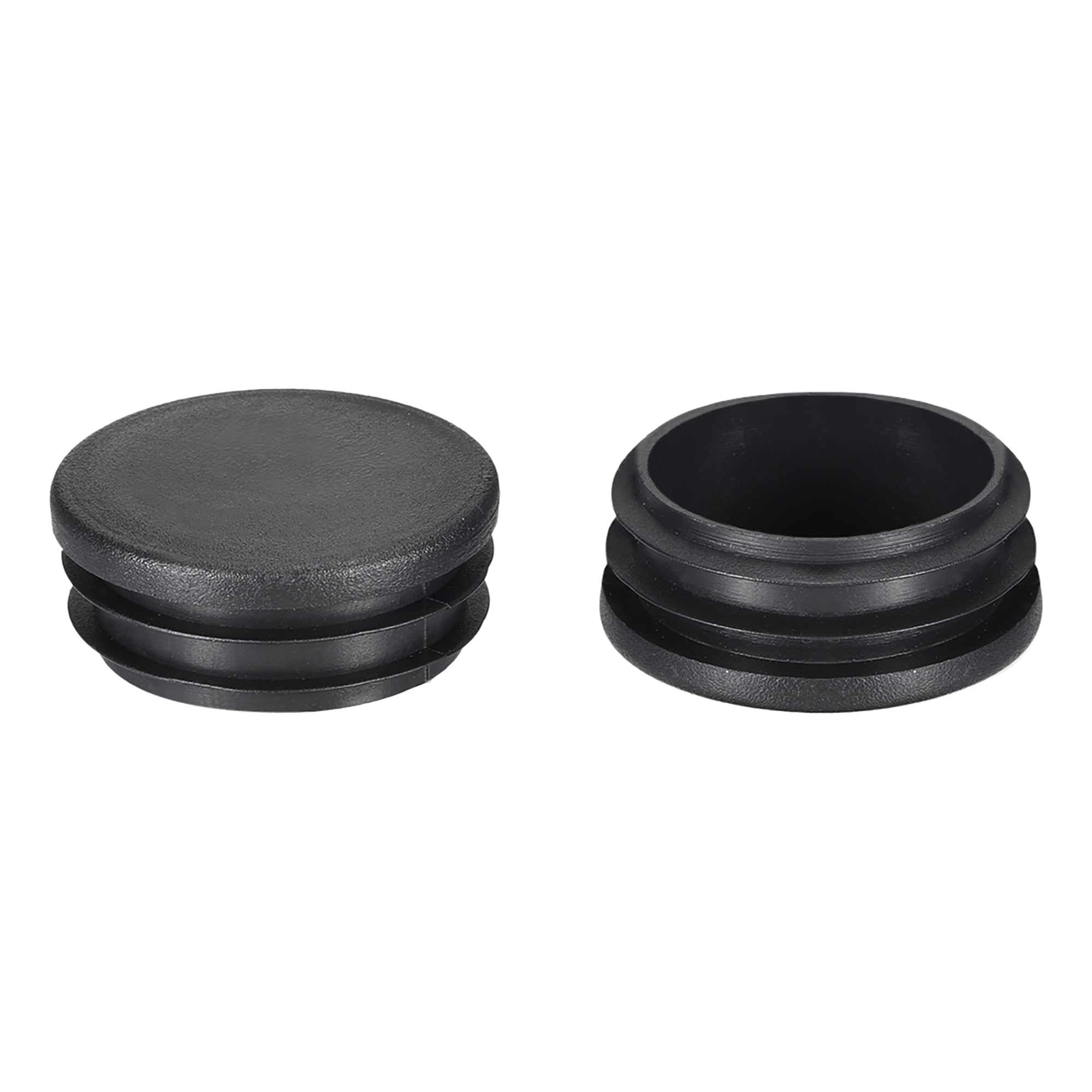 Uxcell 1.65" Round Tubing End Cap Steel Furniture Pipe Tube Covers ...