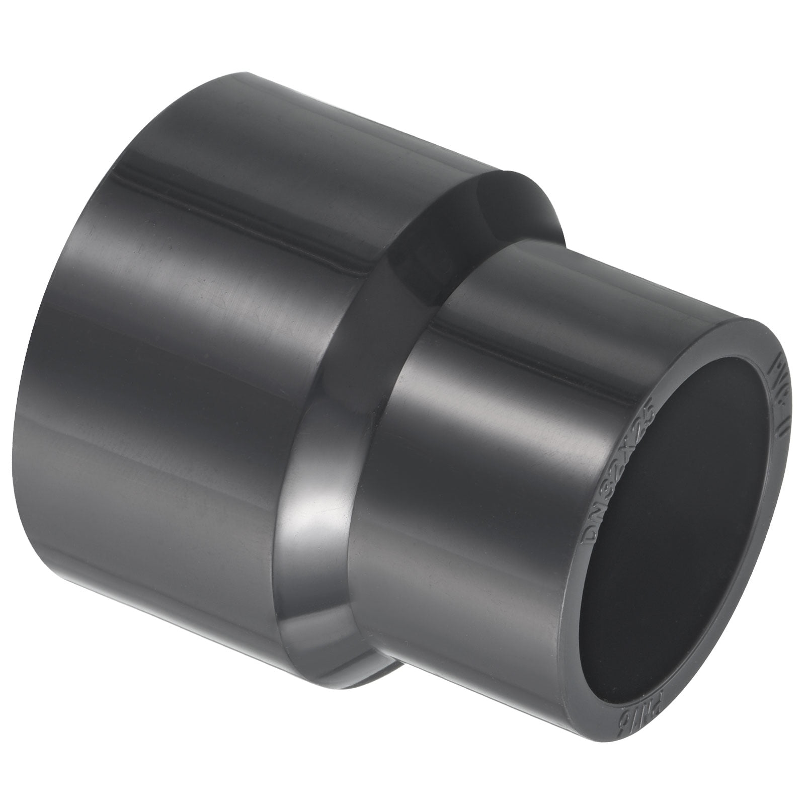 Uxcell 1.6x1.3" ID Reducer Pipe Fitting PVC Straight Socket Coupling ...