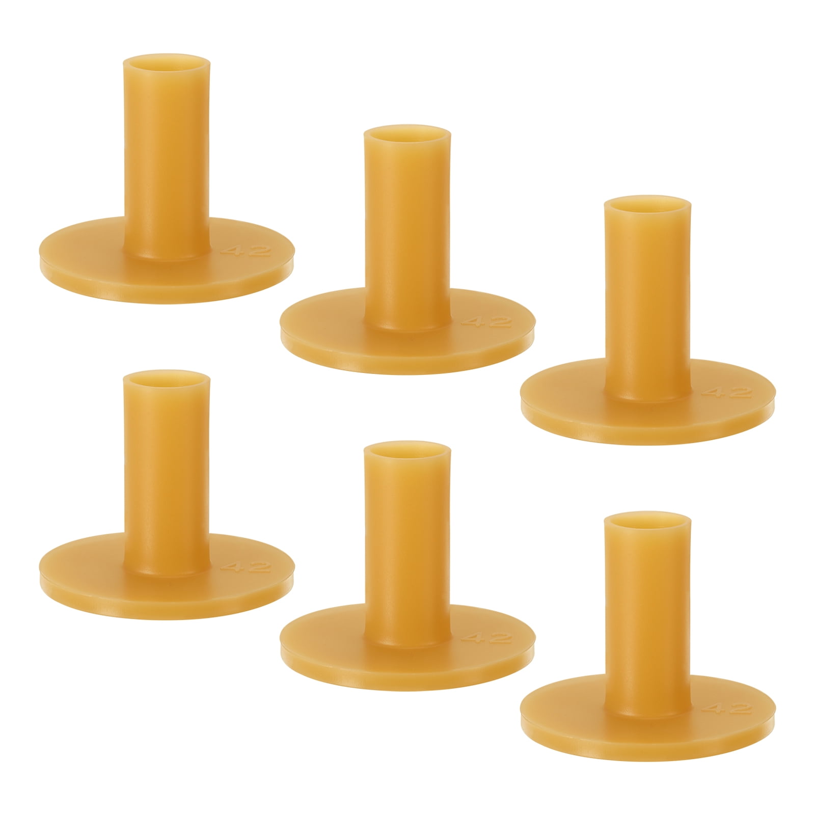 Uxcell 1.7 Inch Rubber Golf Tee, 6 Pack Tall Training Driving Range Tee ...