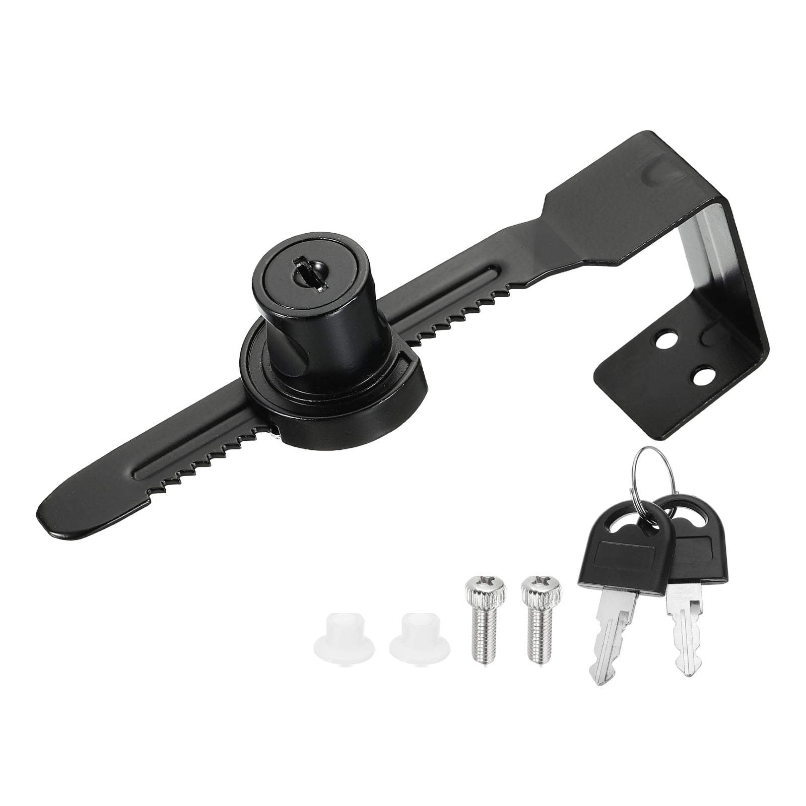 Uxcell 1.7" Sliding Glass Door Ratchet Lock, Keyed Alike Secure ...